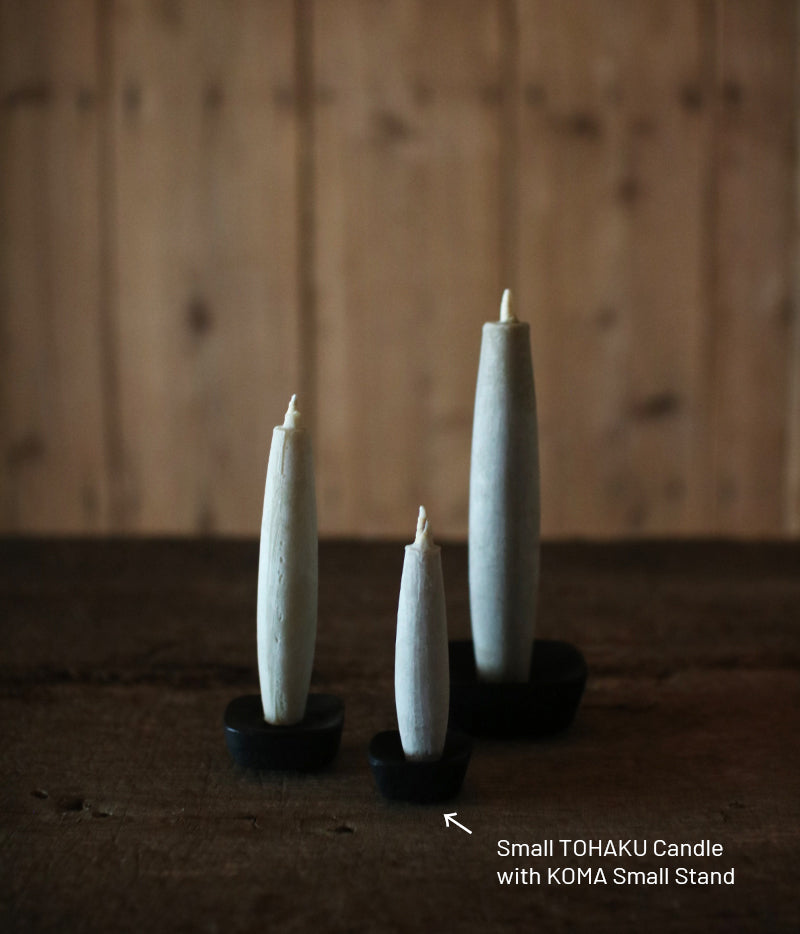 TOHAKU Botanical Candles Set Japanese traditional wa-rousoku vegan ...