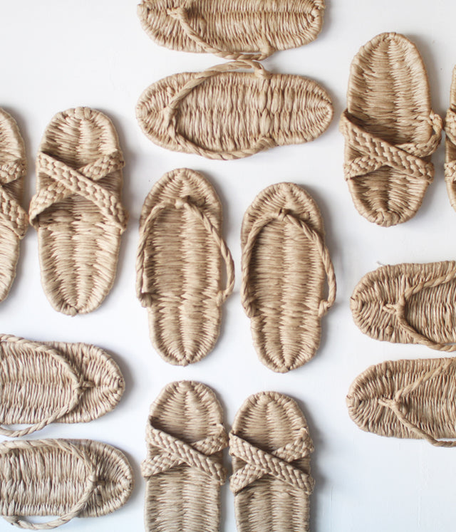 Washi Paper Sandals (Crossed Straps) – UGUiSU STORE