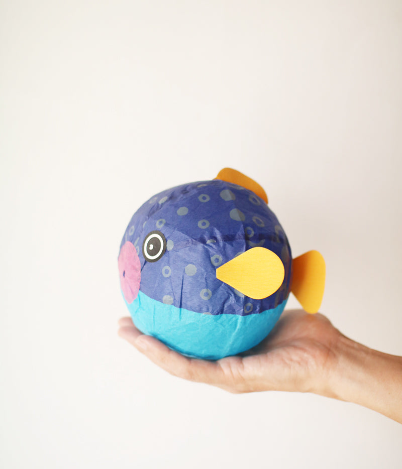 Kamifusen Japanese Paper Balloon {Balloon Fish Pair} – UGUiSU STORE