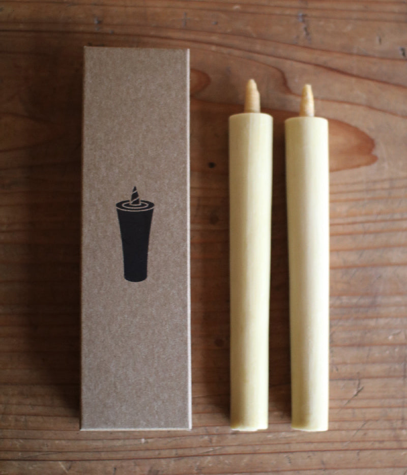 OMORI Warosoku Ha-ze Sumac Candles {Size #10} Box of 2 – UGUiSU STORE