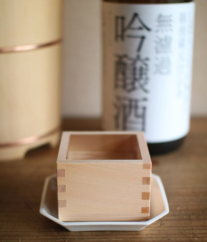 Azmaya Hinoki Masu Sake Cup - Shipped worldwide from Japan – UGUiSU STORE